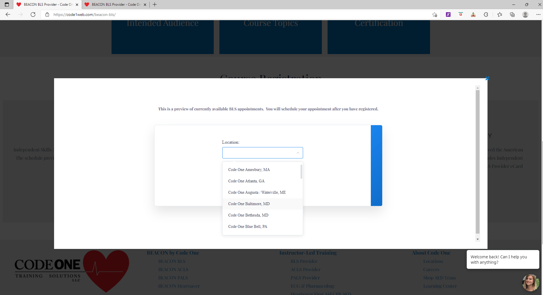 How long after I do the online AHA training to do skills testing