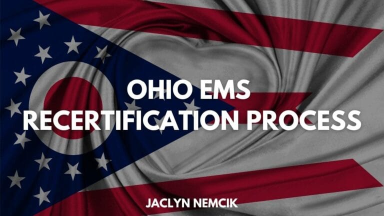 2022 Ohio EMS Recertification Process - Code One CPR Training