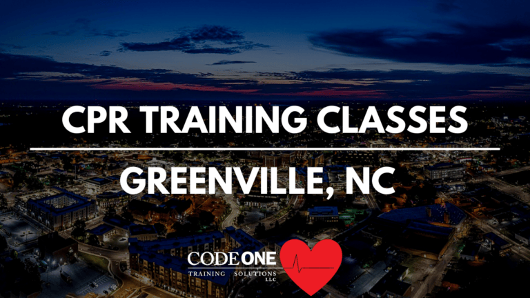 CPR Training Classes In Greenville, North Carolina - Code One CPR Training