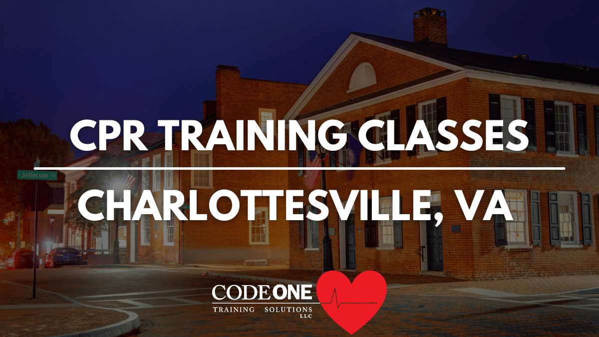 CPR Training Classes In Charlottesville Virginia - Code One CPR Training